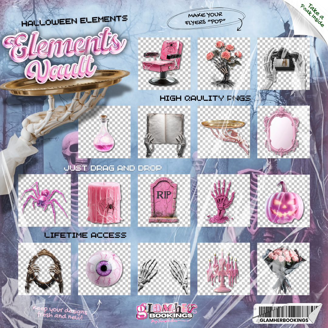 1000+ Elements Vault (Seasonal Updates) – GlamHerBookings